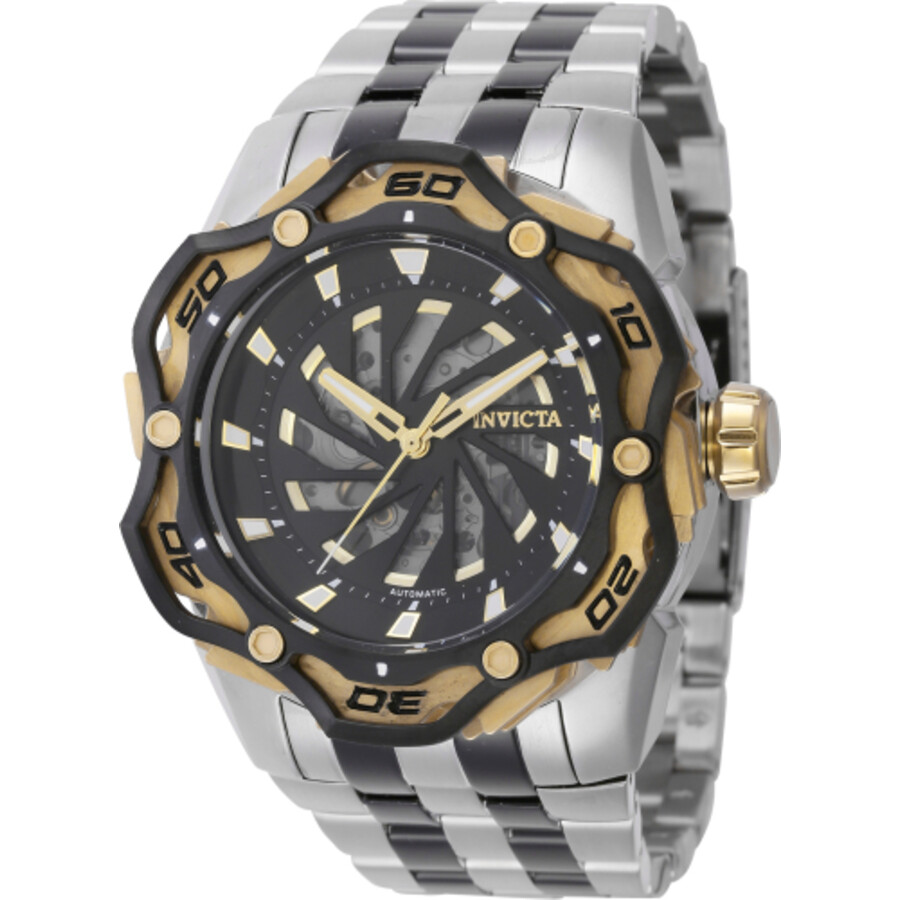Invicta Ripsaw Automatic Black Dial Men's Watch 44108 886678585779 ...