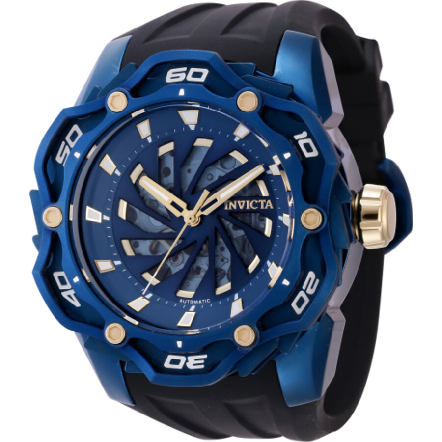 Invicta Ripsaw Automatic Blue Dial Men's Watch 44112 886678585816 ...