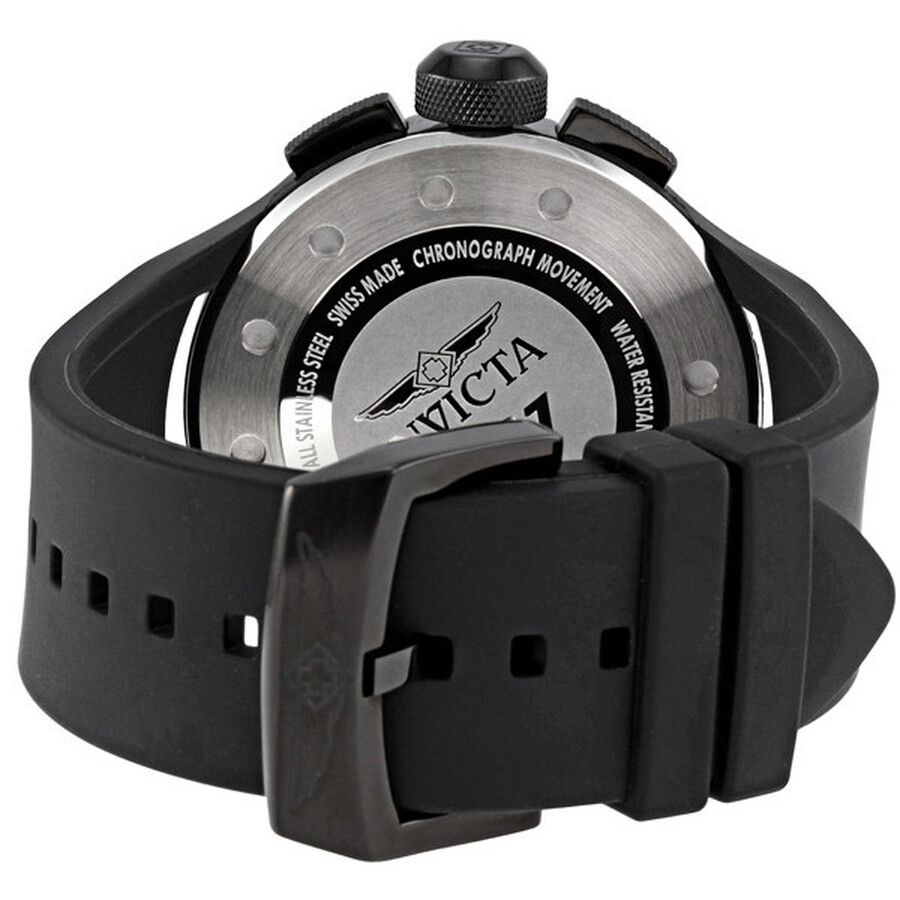 Invicta S1 All Black Chronograph Men's Watch 6464 843836064644 ...