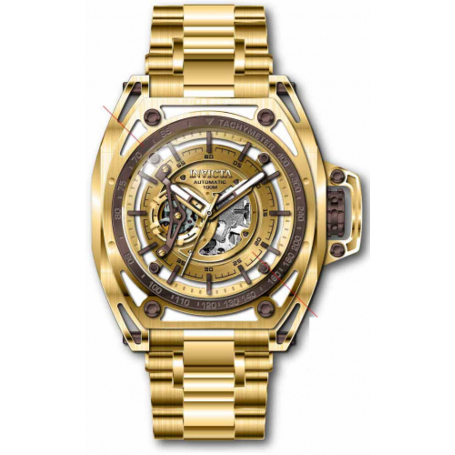 Invicta S1 Rally Automatic Gold Dial Men's Watch 38151 886678519132 ...