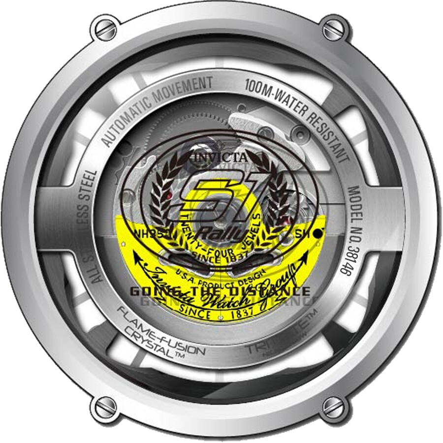 Invicta S1 Rally Automatic Silver Dial Men's Watch 38146 886678519088 ...