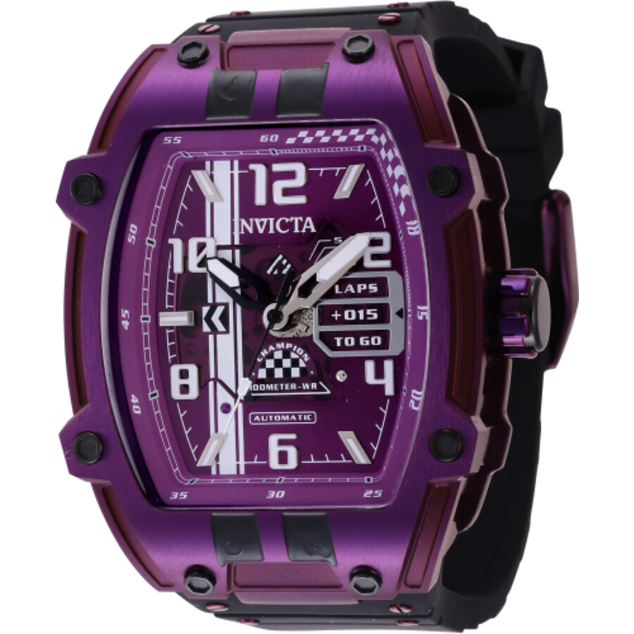 Invicta S1 Rally Diablo Automatic Purple Dial Men's Watch 44148 ...