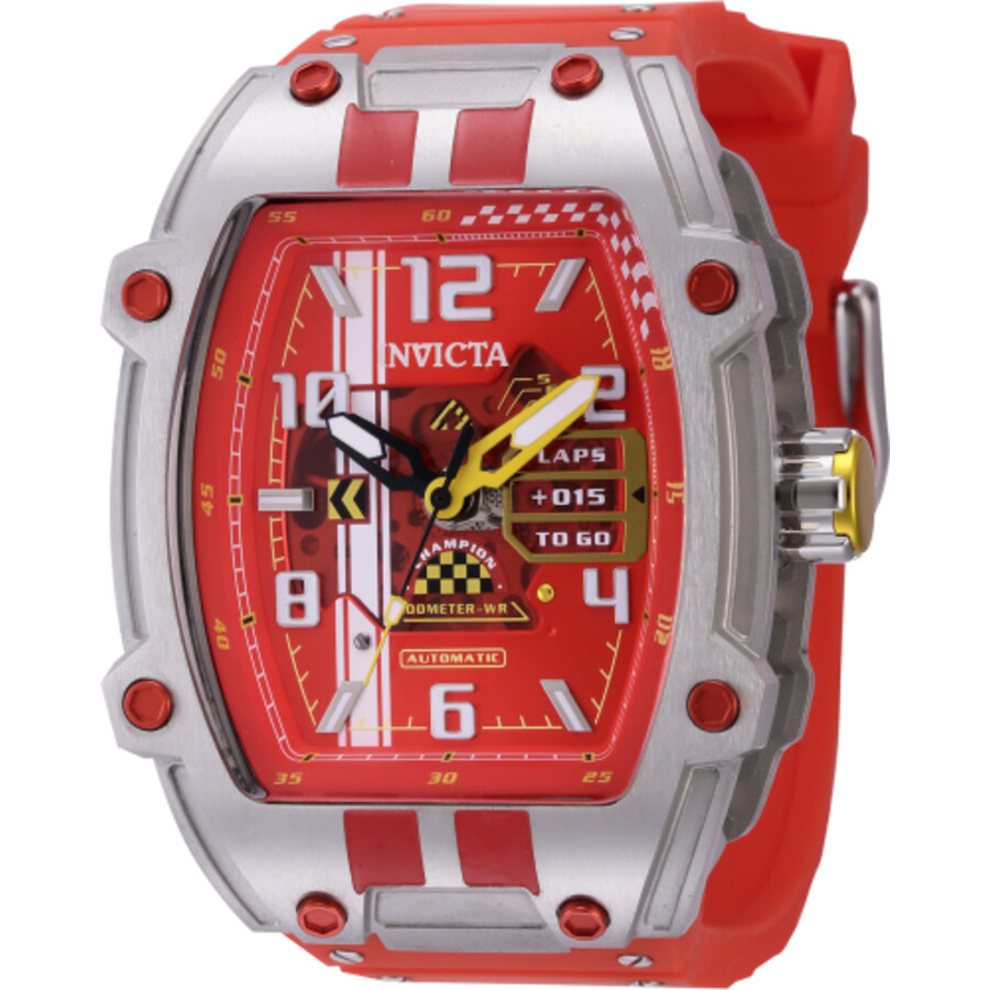 Invicta S1 Rally Diablo Automatic Red Dial Men's Watch 44147 ...