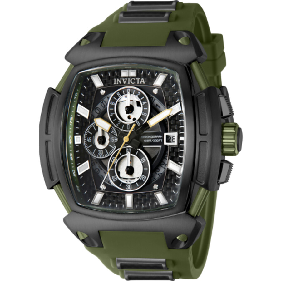 Invicta S1 Rally Diablo Chronograph Quartz Black Dial Men's Watch 39699 ...