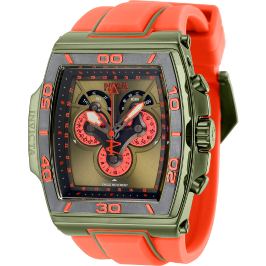 Invicta S1 Rally Diablo Chronograph Quartz Grey Dial Men's Watch 43365 ...