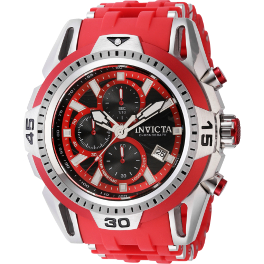Invicta Sea Spider Chronograph Quartz Black Dial Men's Watch 43774 ...