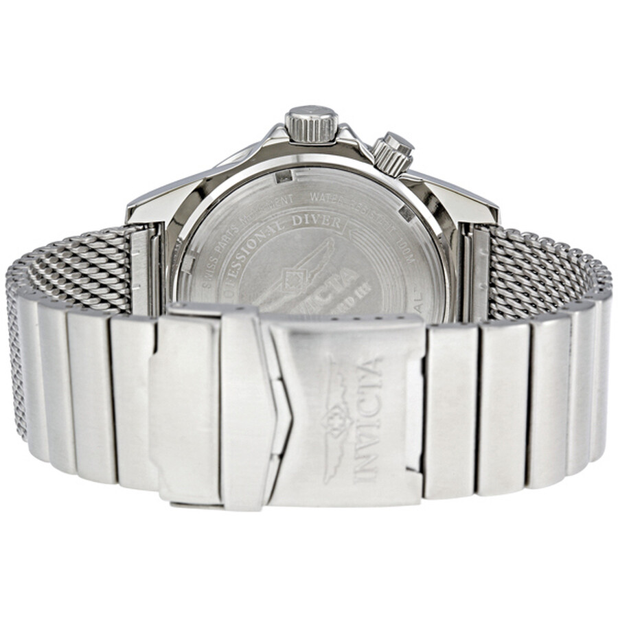 Invicta Sea Wizard Mesh Bracelet Men's Watch 10595 886678105953 ...
