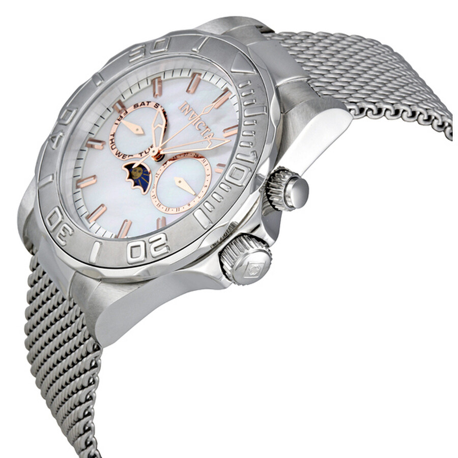 Invicta Sea Wizard Mesh Bracelet Men's Watch 10596 886678105960 ...