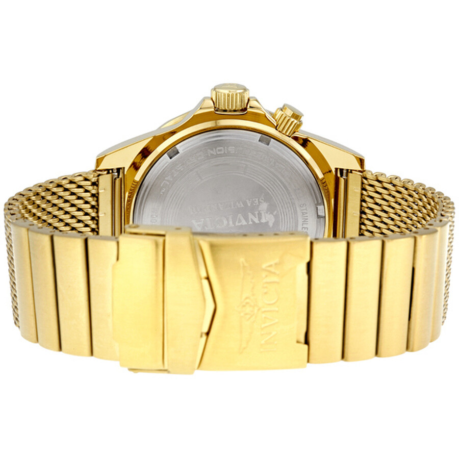 Invicta Sea Wizard Mesh Bracelet Men's Watch 10599 886678105991 ...