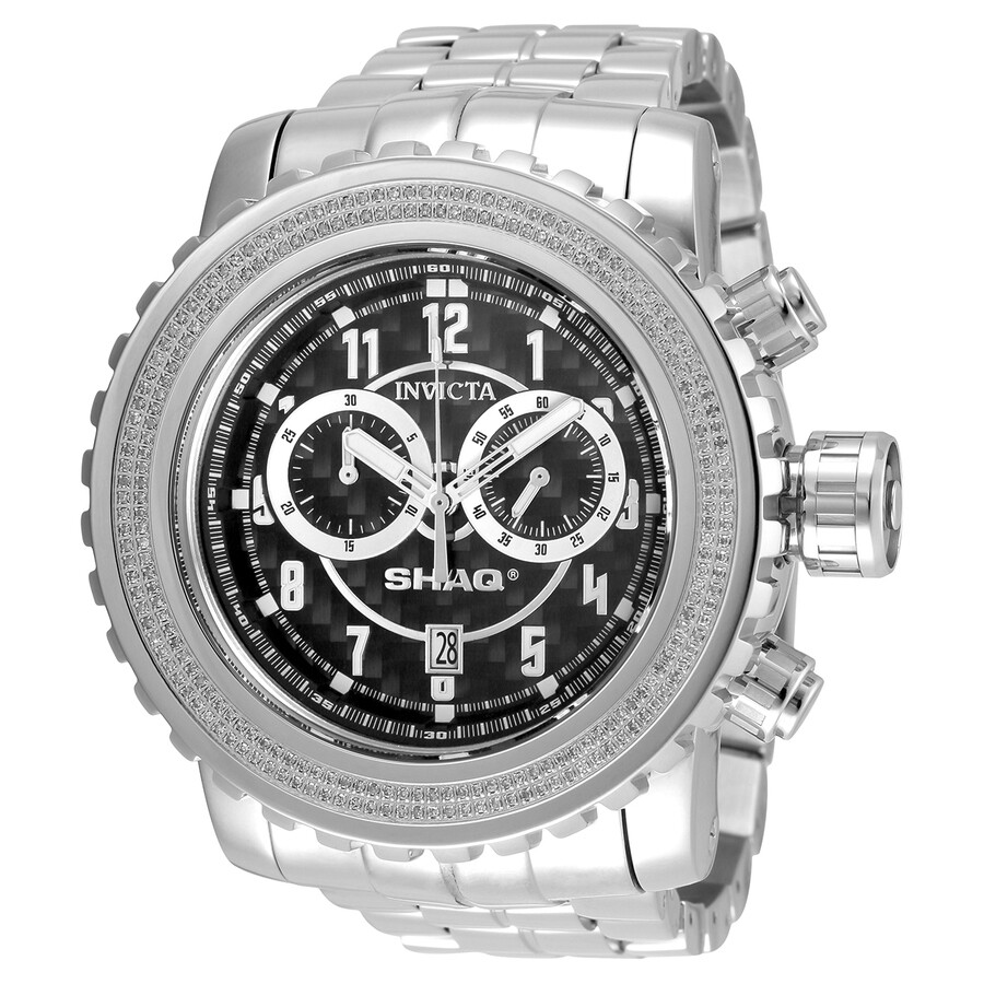 Invicta SHAQ Chronograph Quartz Black Dial Men's Watch 33758 ...