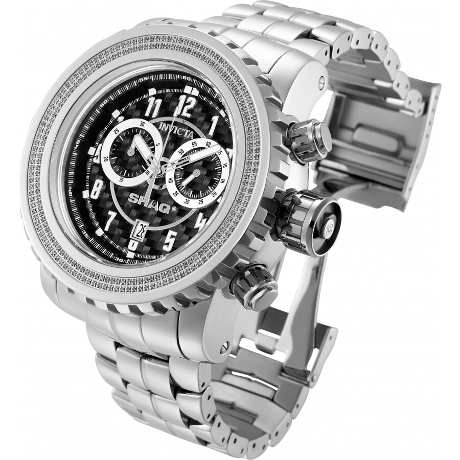Invicta SHAQ Chronograph Quartz Black Dial Men's Watch 33758 ...
