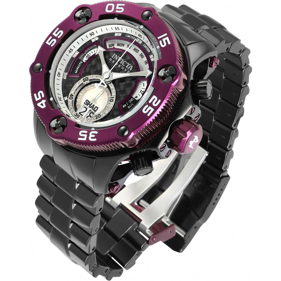 Invicta SHAQ Chronograph Quartz Diamond Men's Watch 37494 886678462957 ...