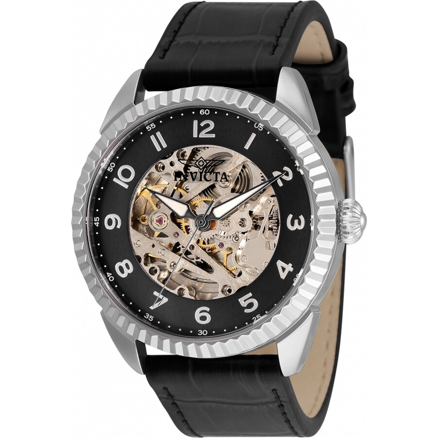 Invicta Specialty Automatic Black Dial Men's Watch 36560 886678446858 ...
