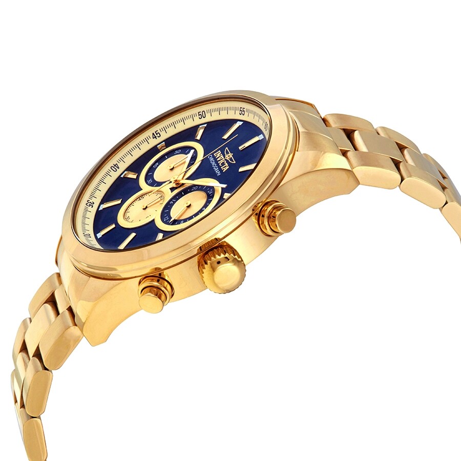 Invicta Specialty Chronograph Blue Dial Men's Watch 29175 886678346561 ...