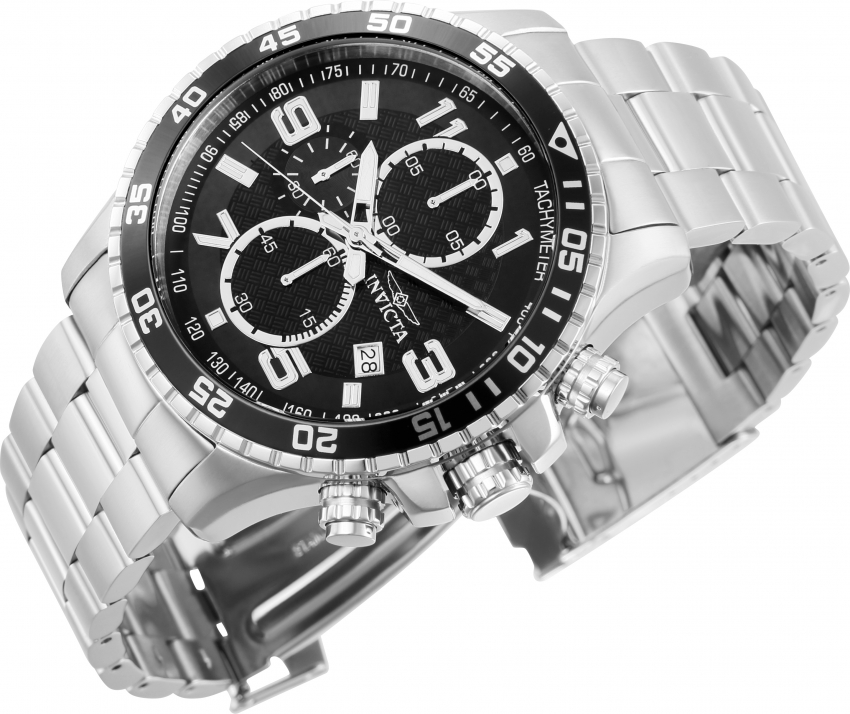 Invicta Specialty Chronograph Quartz Black Dial Men's Watch 37146 ...