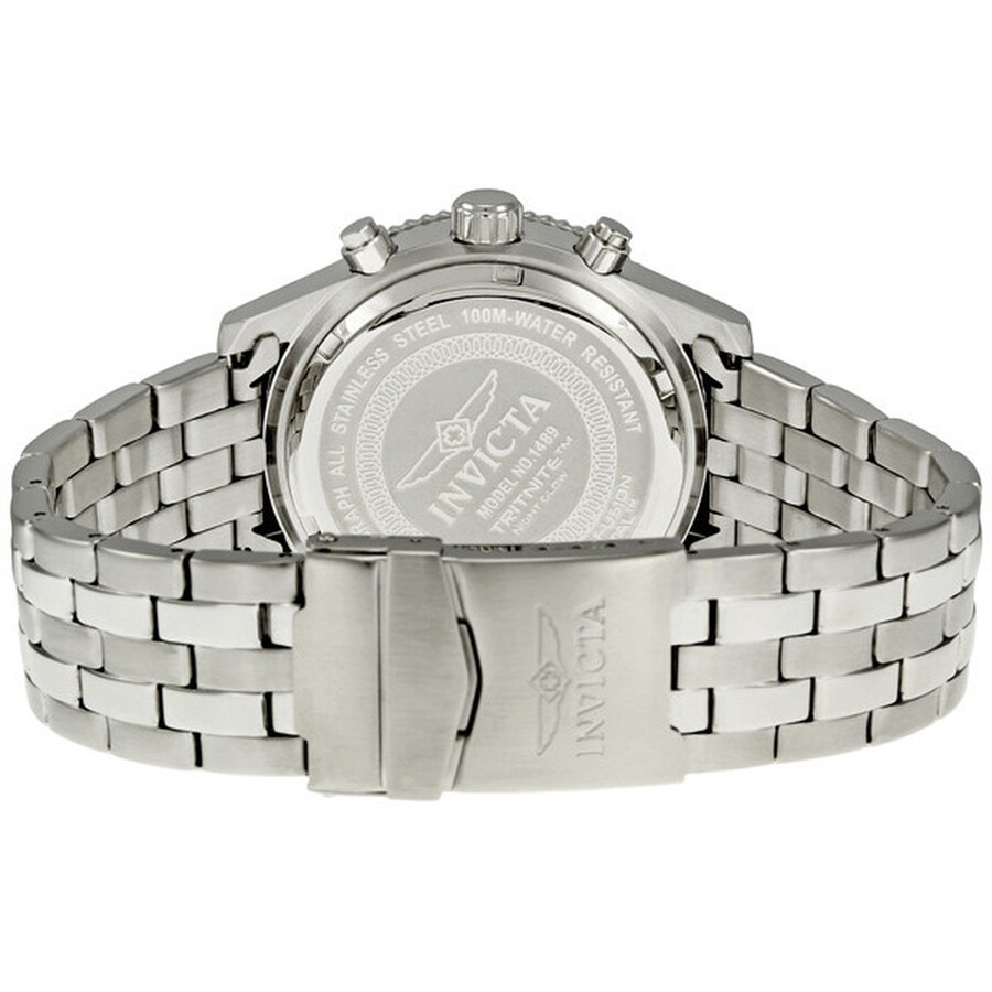 Invicta Specialty Chronograph Tachymeter Stainless Steel Men's Watch ...