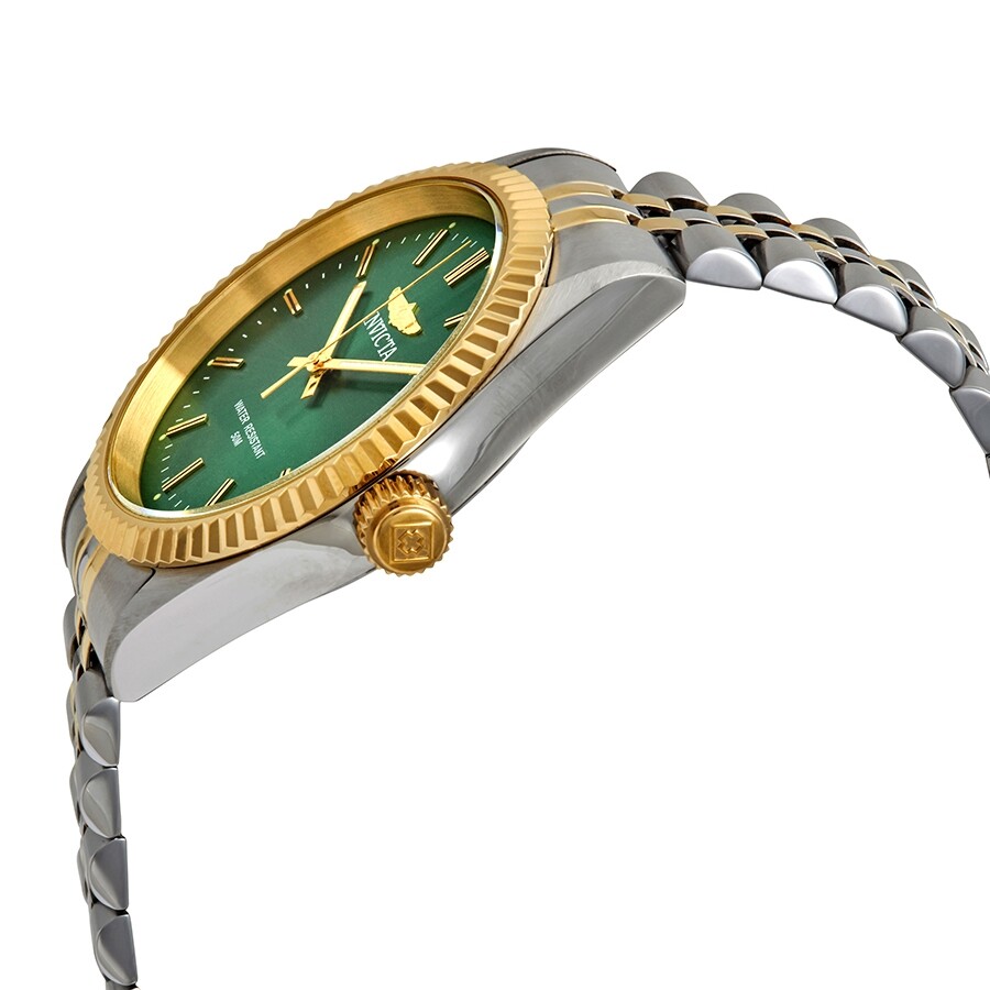 Invicta Specialty Green Dial Two-tone Men's Watch 29379 886678348725 ...