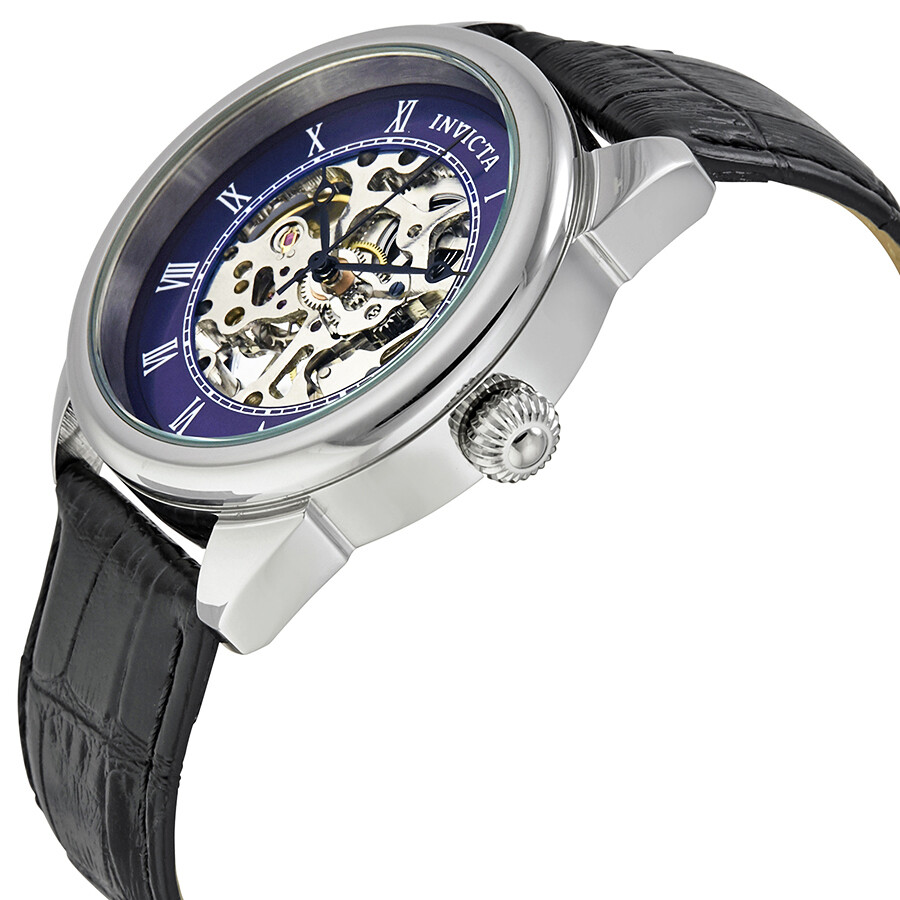 Invicta Specialty Mechanical Blue Skeleton Dial Men's Watch 23534 ...
