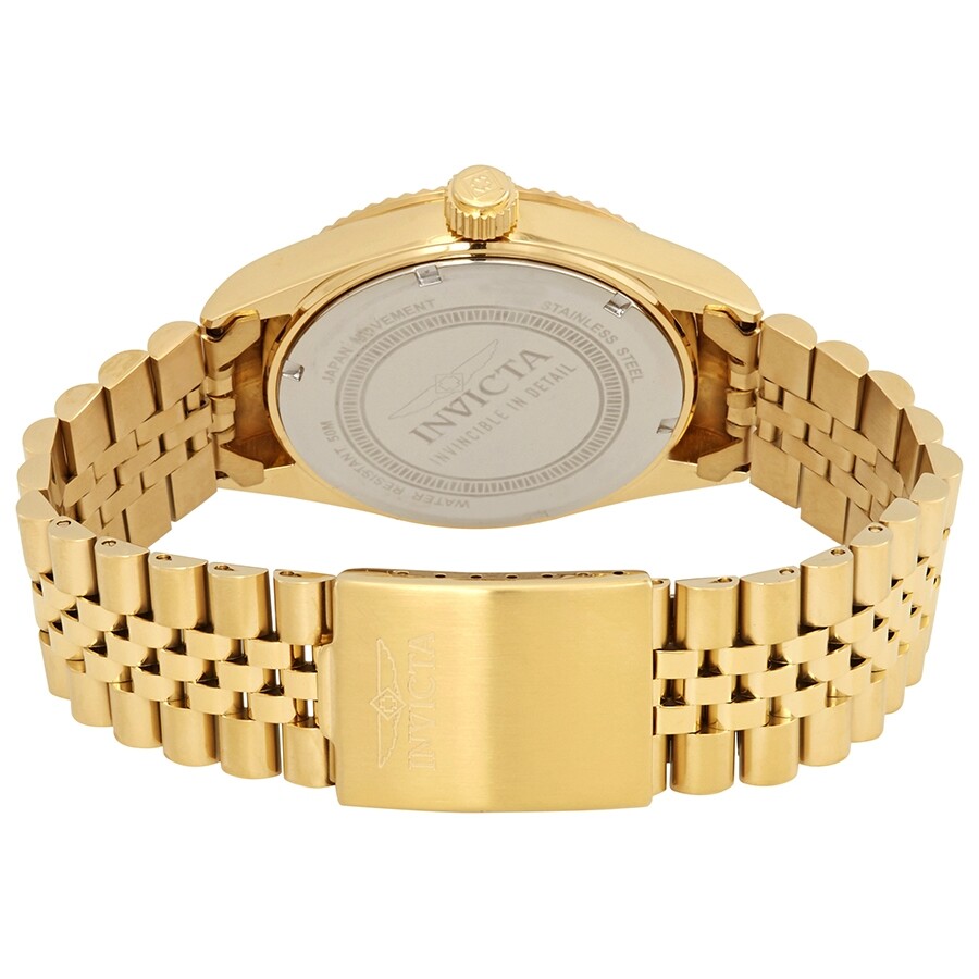 Invicta Specialty Silver Dial Yellow Gold-tone Men's Watch 29384 ...