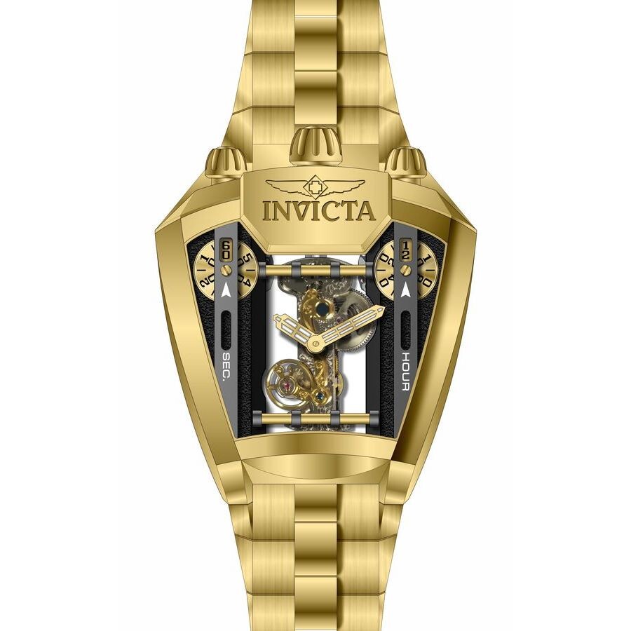 Invicta Speedway Zager Exclusive Quartz Black Dial Men's Watch 35456 ...