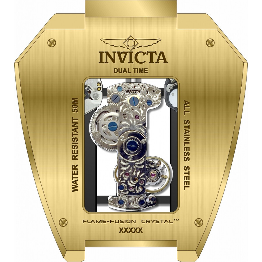 Invicta Speedway Zager Exclusive Quartz Black Dial Men's Watch 35456 ...