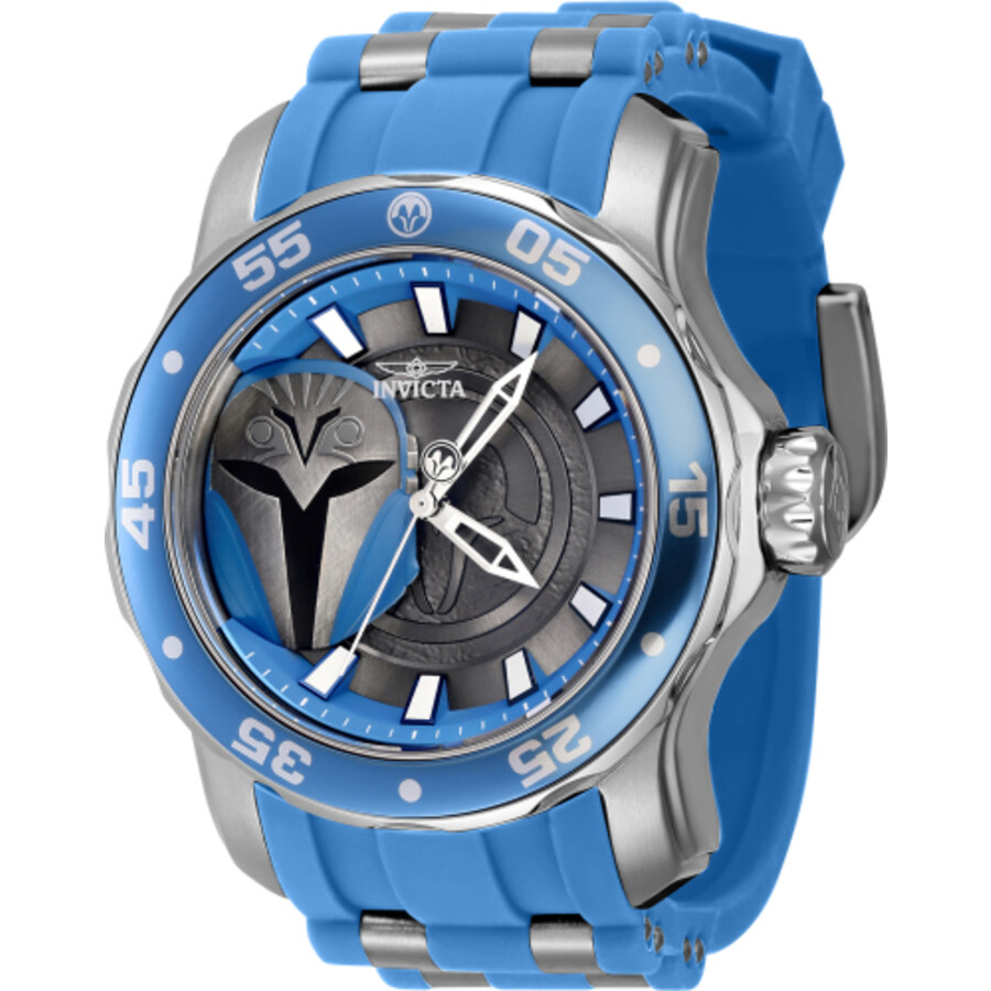 Invicta Star Wars Bo Katan Quartz Blue Dial Men's Watch 41374 ...