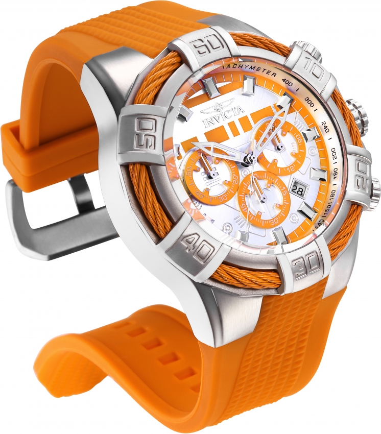 Invicta Star Wars BB8 Chronograph Silver Dial Men's Watch 26261 ...