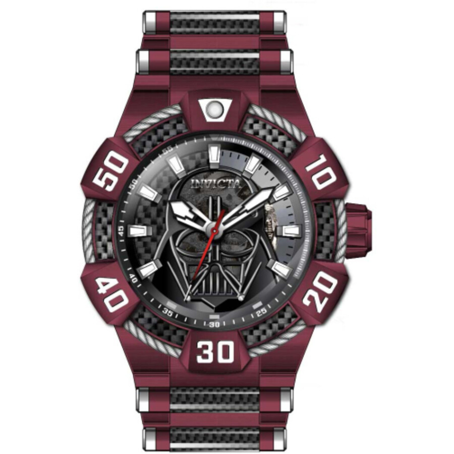 Invicta Star Wars Darth Vader Automatic Black Dial Men's Watch 40979 ...