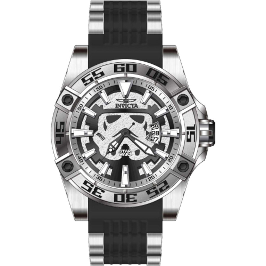 Invicta Star Wars Stormtrooper Automatic Men's Watch 40085 886678539888 ...