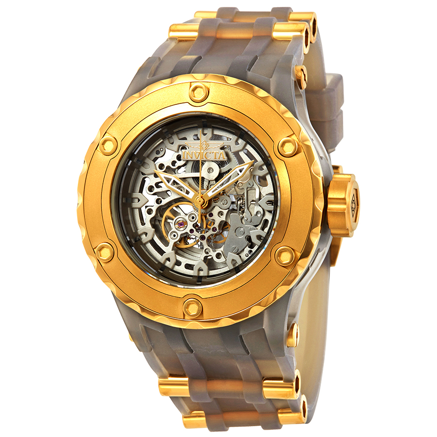 Invicta Subaqua Automatic Silver Skeleton Dial Men's Watch 25132 ...