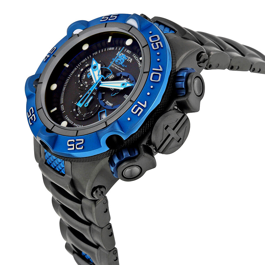 Invicta Subaqua Chronograph Black Dial Two-tone Men's Watch 15923 ...
