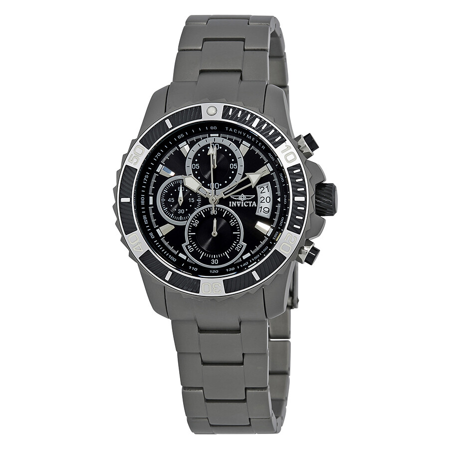 Invicta TI-22 Chronograph Black Dial Men's Watch 22460 886678274857 ...