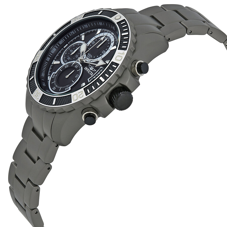 Invicta TI-22 Chronograph Black Dial Men's Watch 22460 886678274857 ...