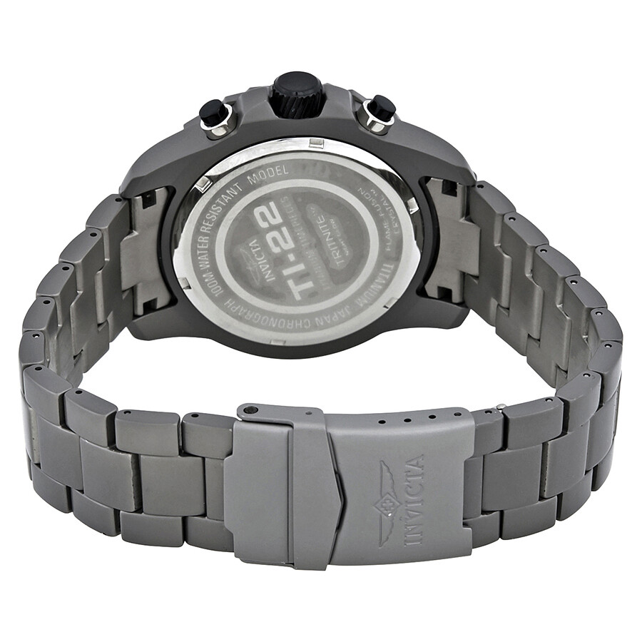 Invicta TI-22 Chronograph Black Dial Men's Watch 22460 886678274857 ...