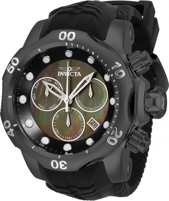 Invicta Venom Chronograph Quartz Black Dial Men's Watch 33304 ...