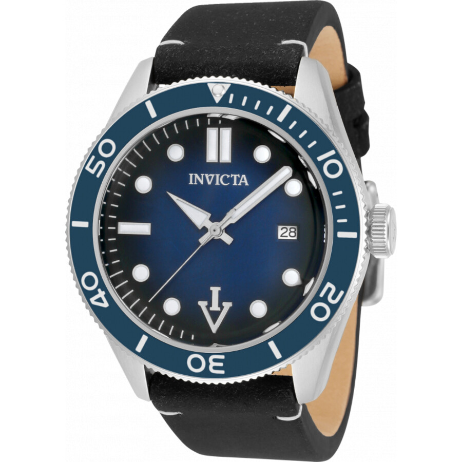 Invicta Vintage Automatic Blue Dial Men's Watch 33515 886678397945 ...