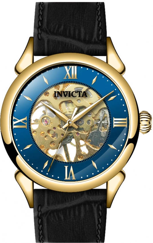 Invicta Vintage Hand Wind Blue Dial Men's Watch 38168 886678519309 ...