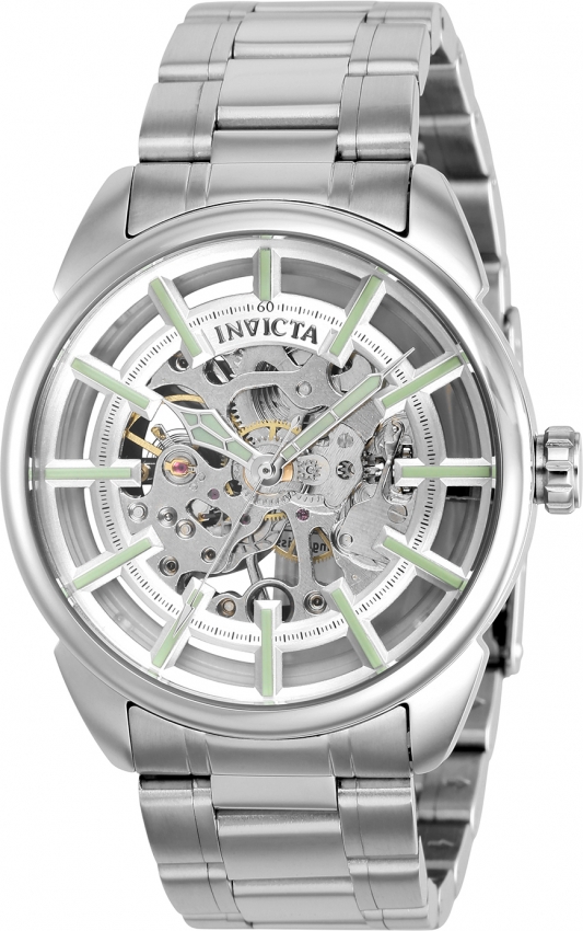 Invicta Vintage Hand Wind Silver Dial Men's Watch 37925 886678516582 ...