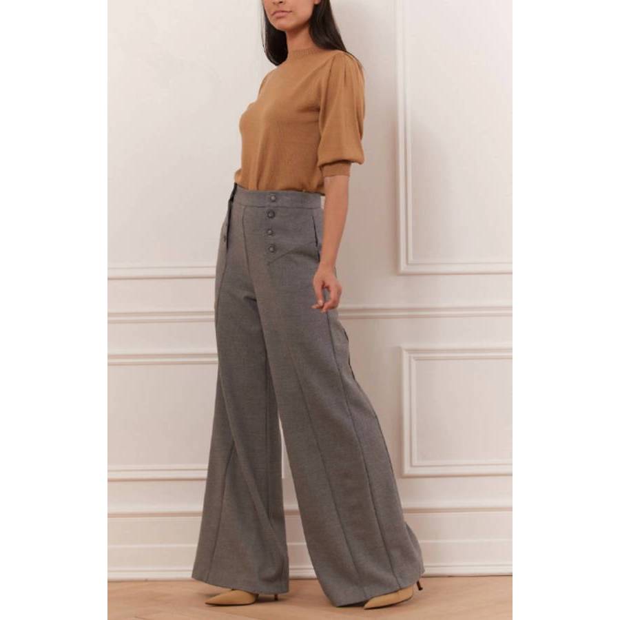 Iris Setlakwe Ladies Sailor Pant Mid Grey, Size 6 97515-Mid Grey-6 ...