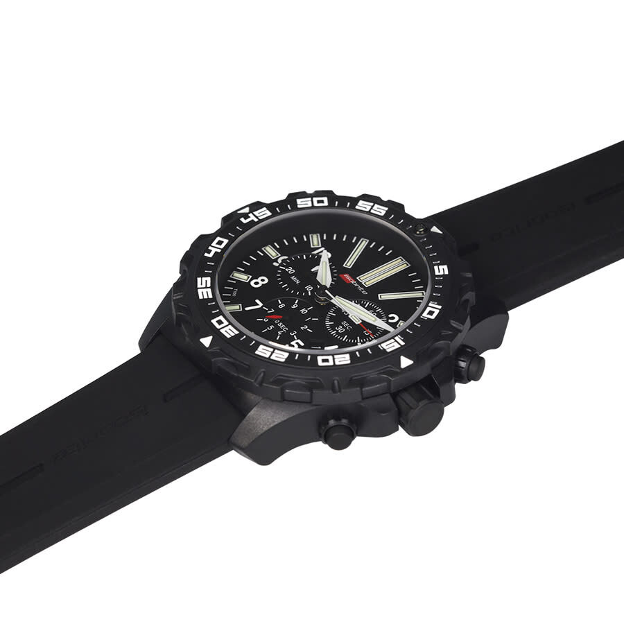 Isobrite Valor (T100 Tritium Illuminated) Chronograph Quartz Black Dial ...