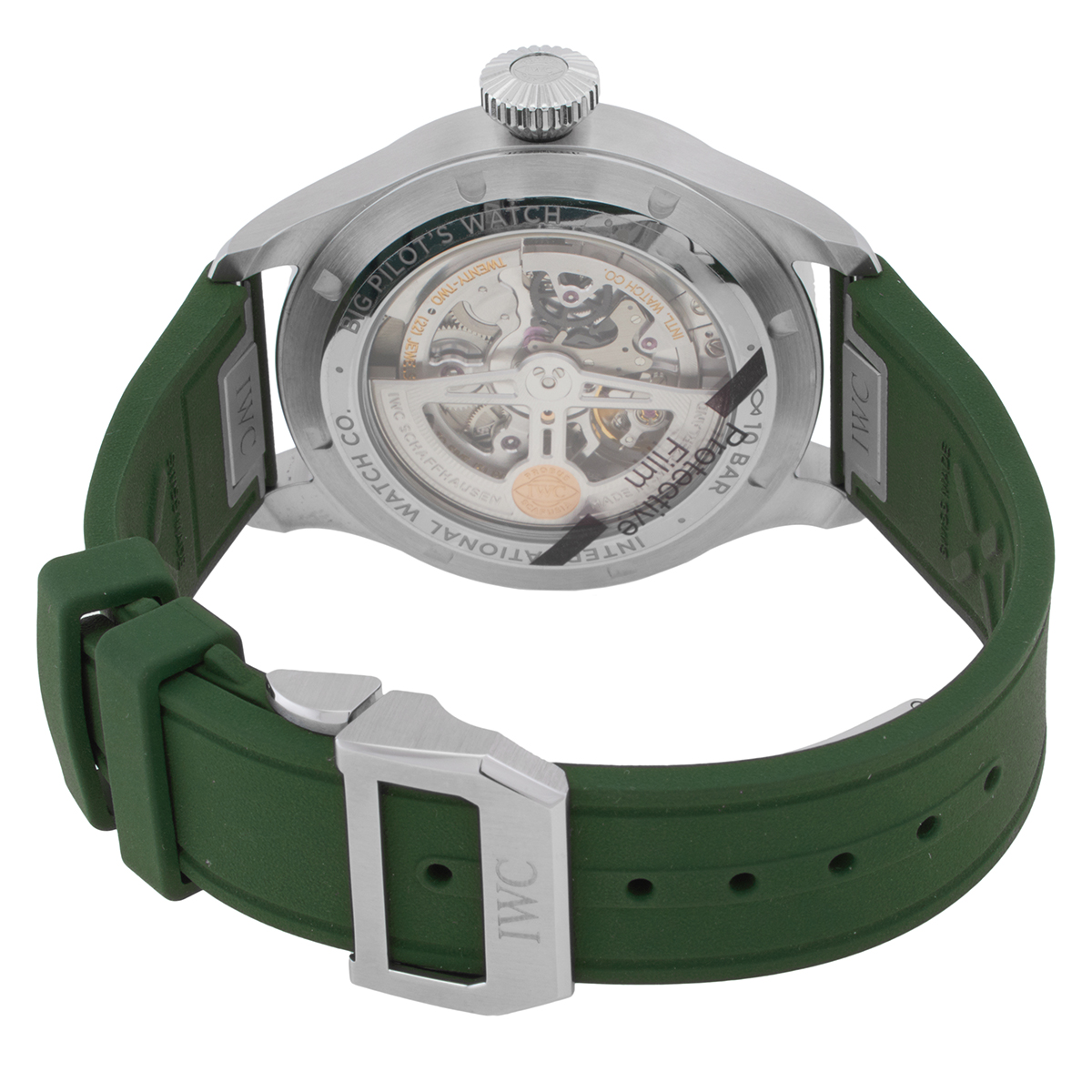 IWC Big Pilot 43 Automatic Green Dial Men's Watch IW329306 - Watches ...