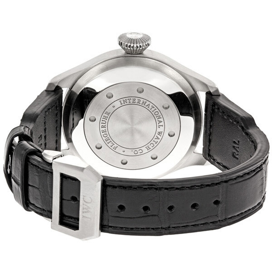 IWC Classic Pilot Big Steel Black Men's Watch IW500401 7640127771662 ...