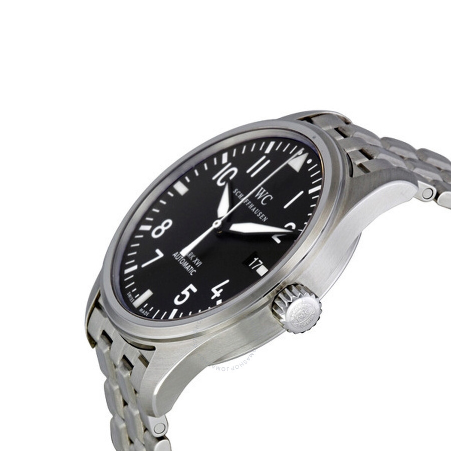 IWC Classic Pilot Mark XVI Steel Men's Watch IW325504 7640127770252 ...