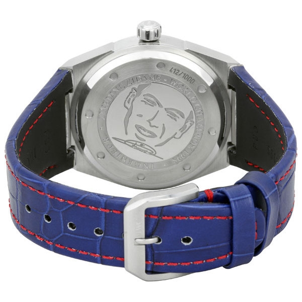 IWC Ingenieur Edition Zinedine Zidane Automatic Blue Dial Steel Men's ...