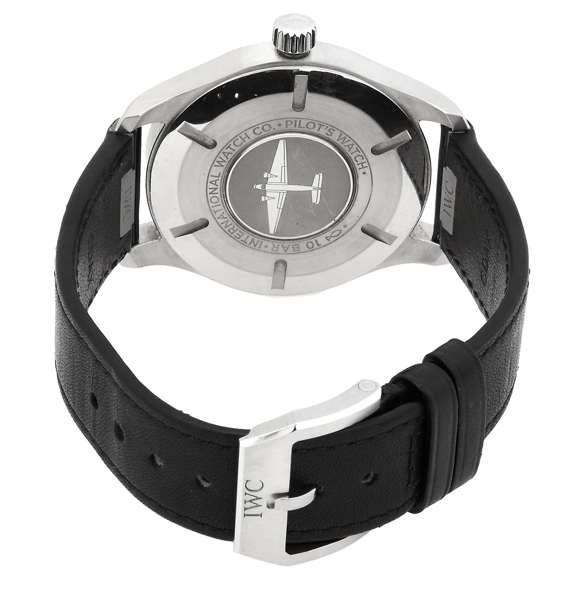 IWC Pilots Automatic Black Dial Men's Watch IW328201 - Watches, Pilot ...