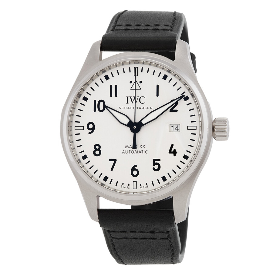 IWC Pilots Automatic White Dial Men's Watch IW328207 - Watches, Pilot ...