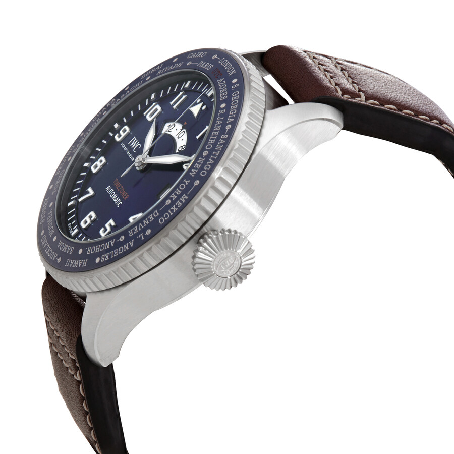 IWC Pilot's Timezoner Edition "Le Petit Prince" Automatic Blue Dial Men ...