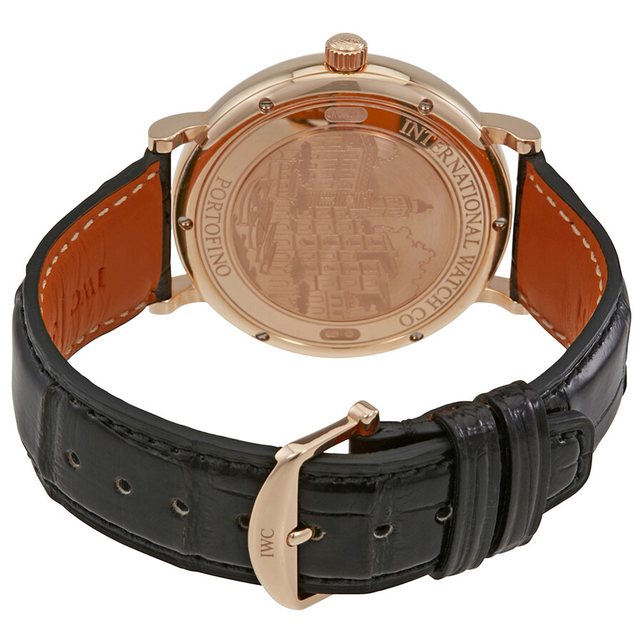 IWC Portofino Automatic Silver Dial Diamond Men's Watch 3565-15 ...