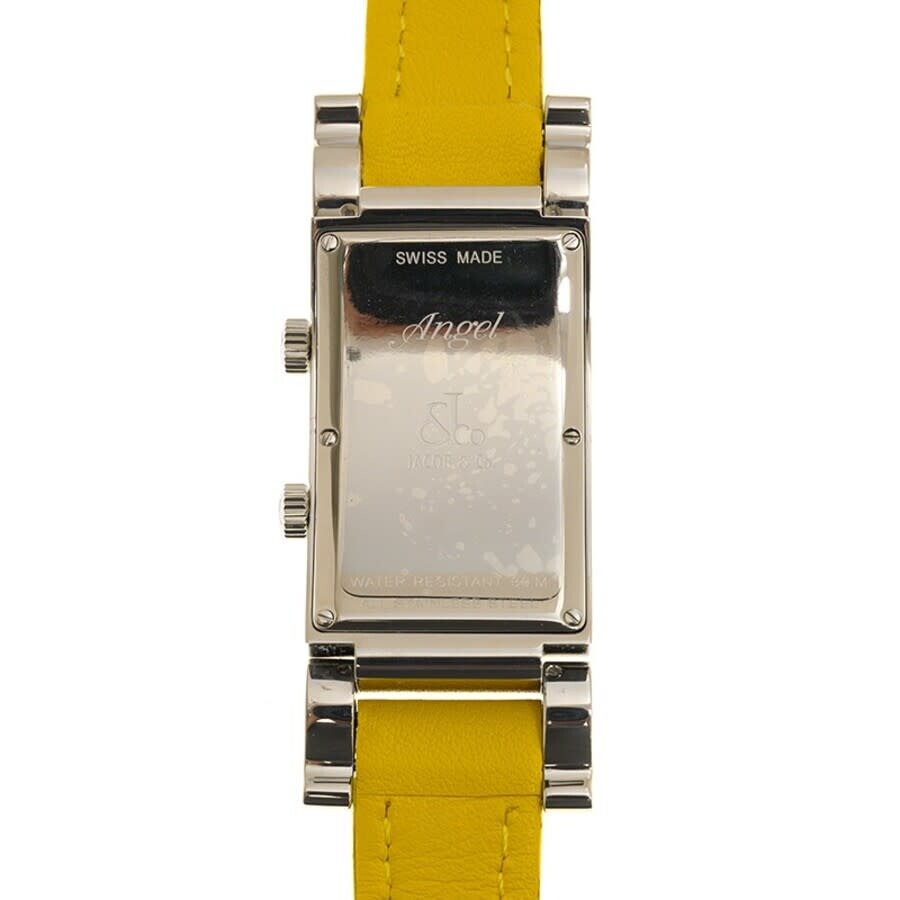 Jacob & Co. Angel Quartz White Dial Unisex Watch JCA3P-WT YLSTRAP ...