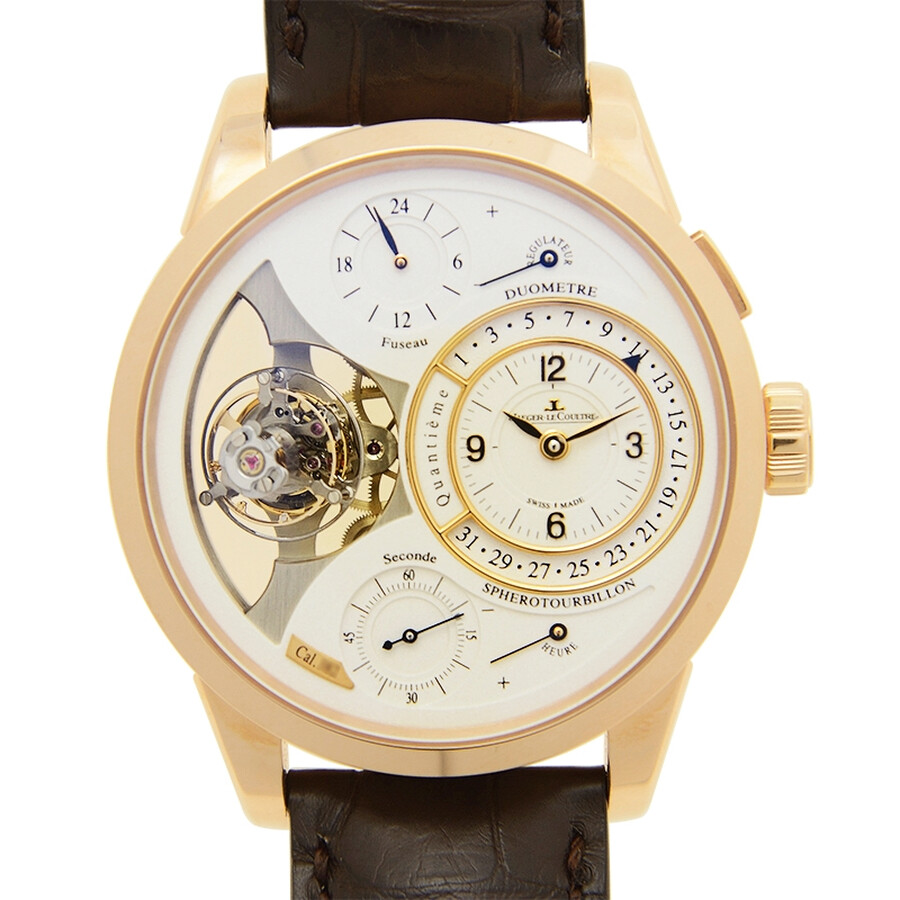 Jaeger LeCoultre Duometre A Spherotourbillion Beige Dial 18kt Pink Gold ...